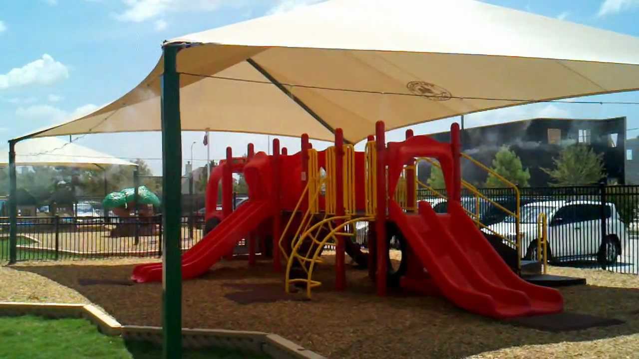 Playground Cooling | Playground Misting | Outdoor Misting | Sports ...