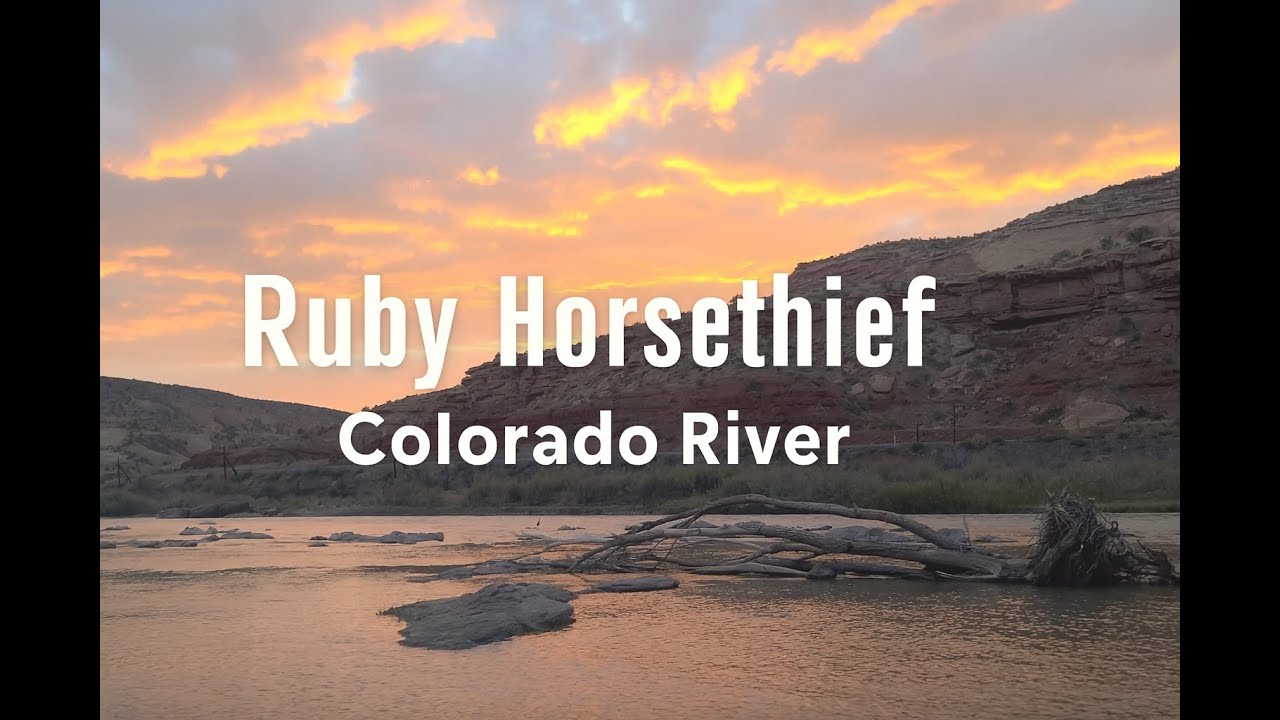 Ruby Horsethief section of the Colorado River - Part 1 - YouTube