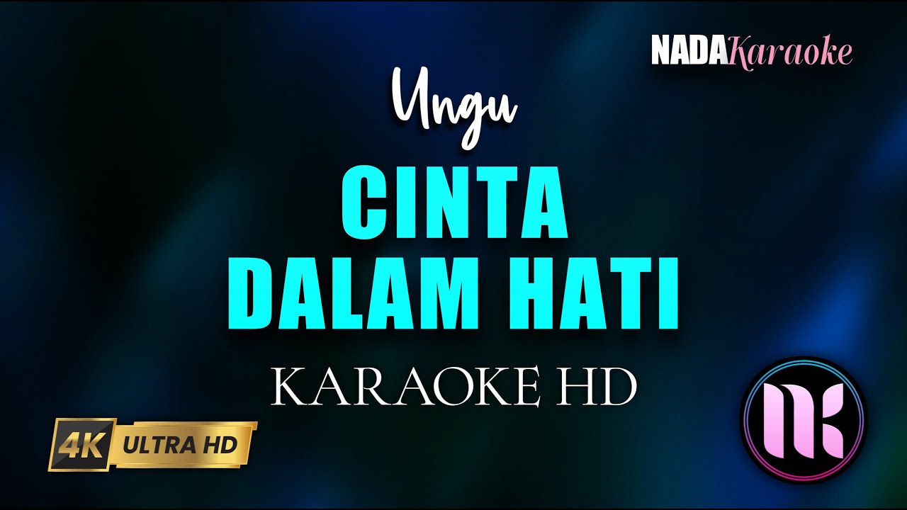 Cinta Dalam Hati Karaoke - Ungu - YouTube