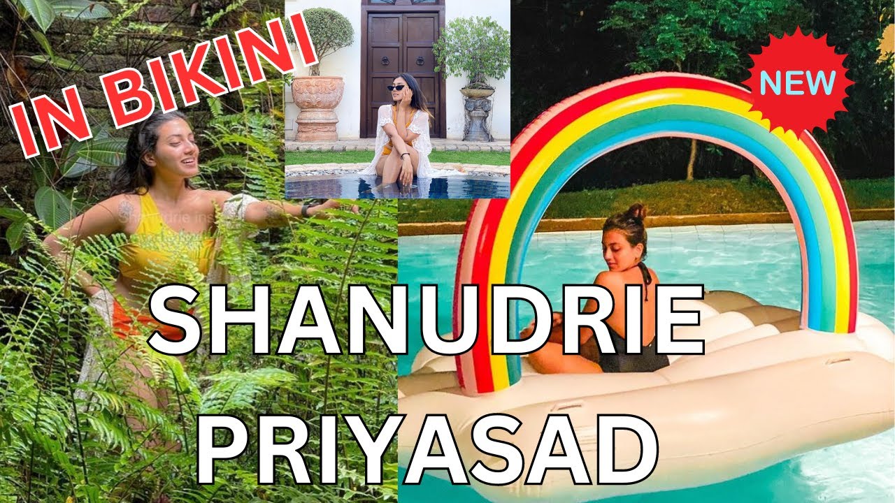Shanudrie Priyasad Hot Bikini Collection - YouTube