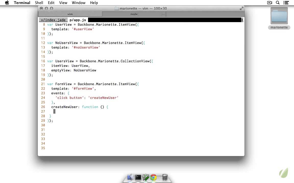Backbone Marionette - YouTube