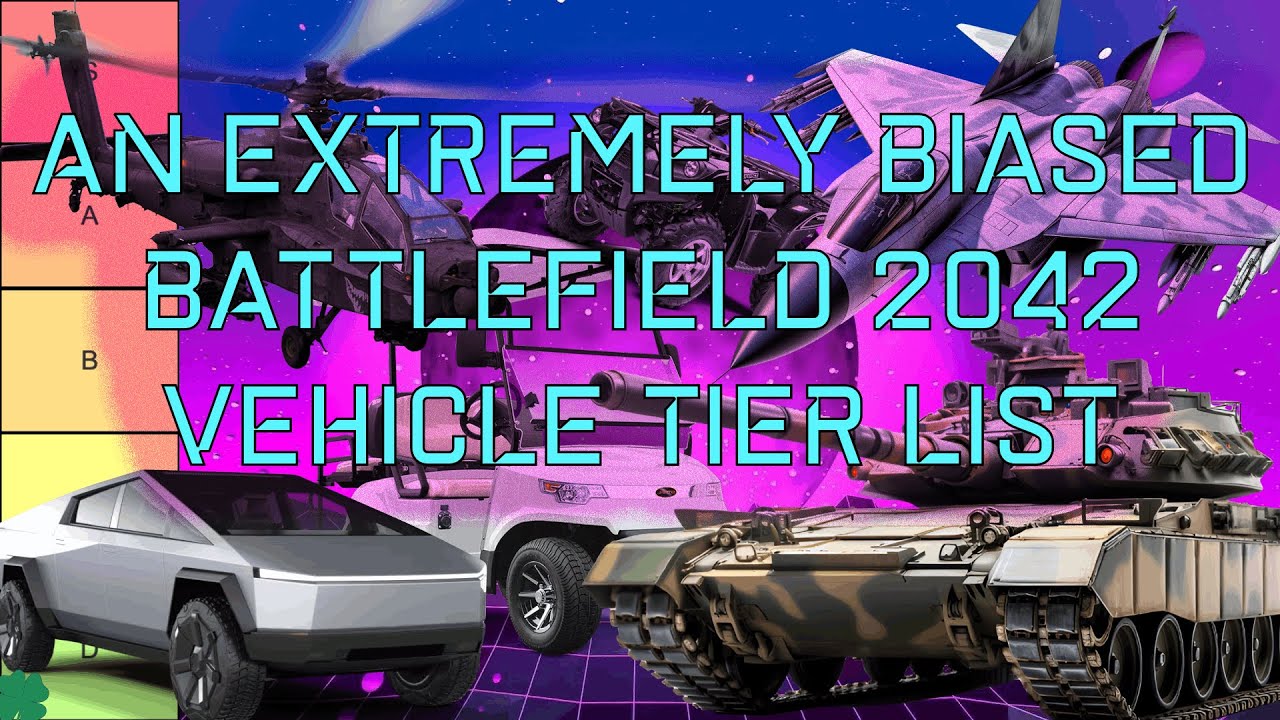 An Extremely Biased Battlefield 2042 Vehicle Tier List - YouTube