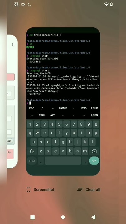 INSTALL PHPMYADMIN, MARIADB, APACHE2 DI TERMUX ANDROID #termux #android #shorts - YouTube