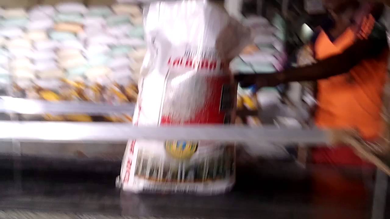 multi way bagging machine for 8/9 bag /min - YouTube