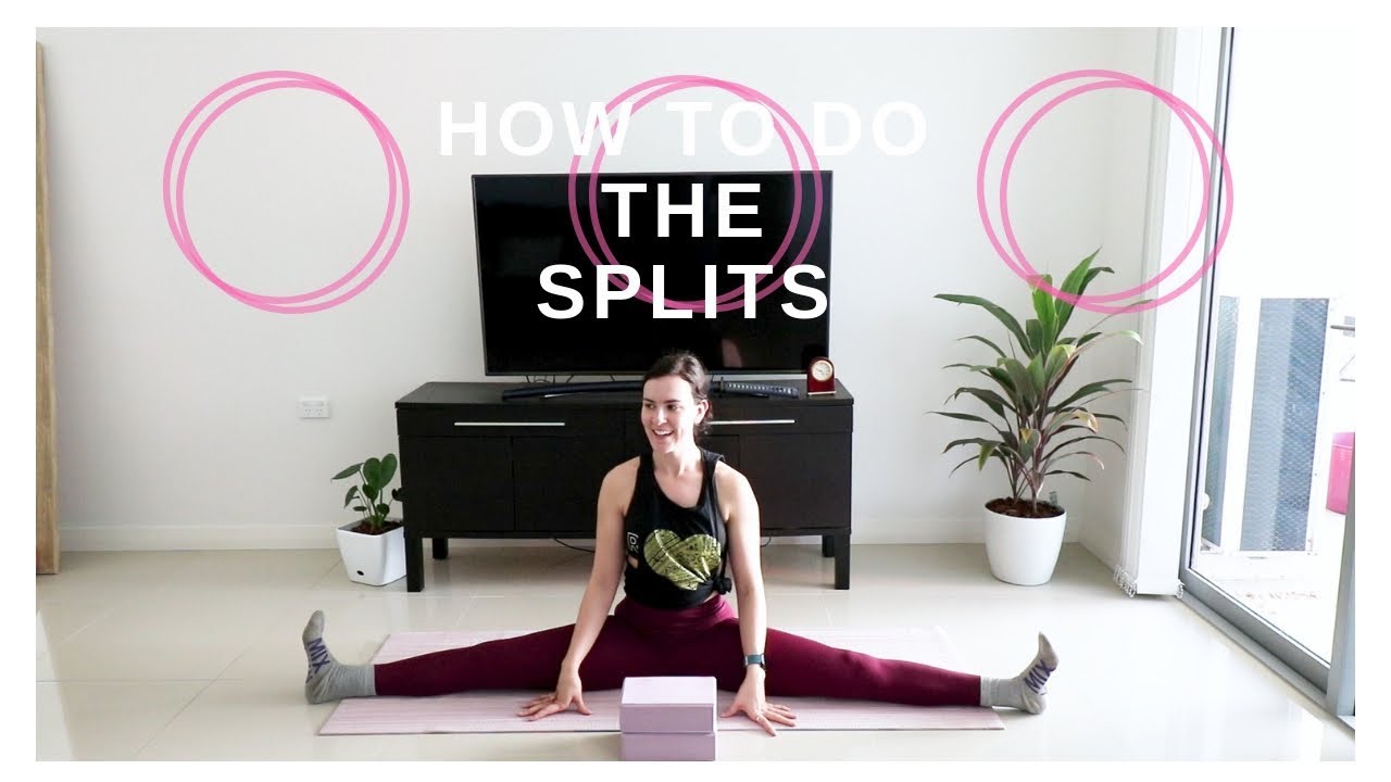 HOW TO DO MIDDLE SPLITS - YouTube