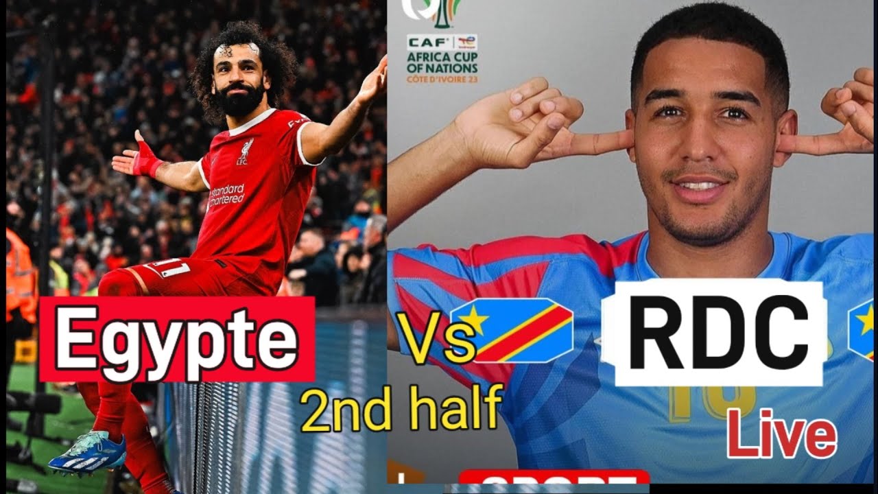 2ND HALF DRC VS EGYPTE LIVE CAN 2024 - YouTube