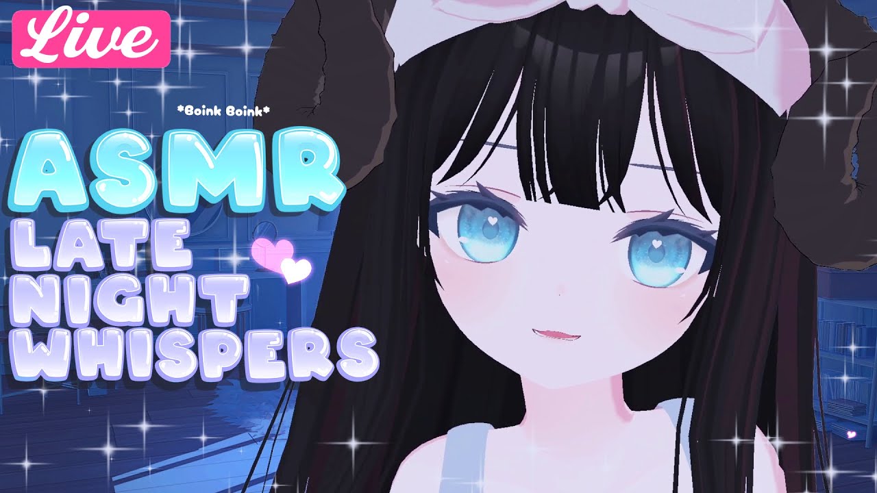 ASMR 💙 Late Night Whispers - Assorted triggers and relaxing ramblings ...