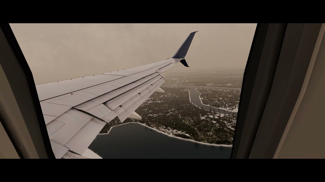 X-plane 12 Semi-Realistic Landing At Minneapolis Snow Storm (Zibo 737 ...