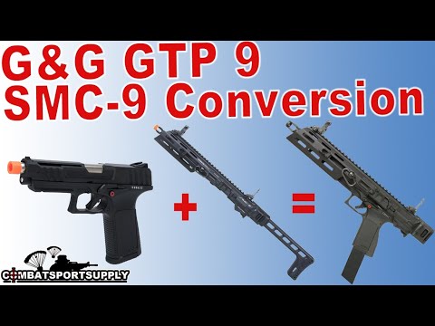 G&G GTP 9 & SMC9 Conversion Kit Review #airsoft #airsoftguns - YouTube