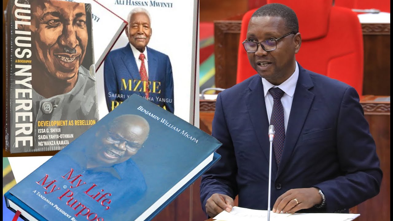 VITABU VYA HISTORIA YA MWL NYERERE, MWINYI NA MKAPA KUSAMBAZA MAKTABA ...