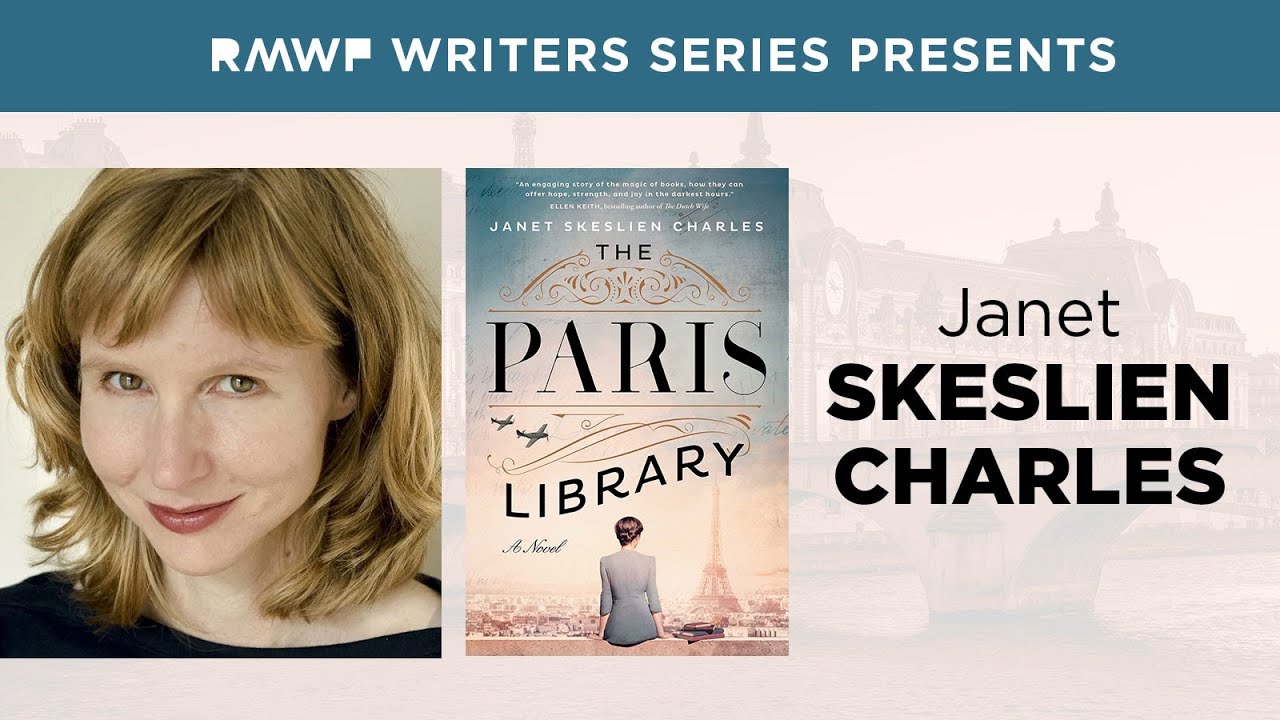Janet Skeslien Charles—The Paris Library - YouTube