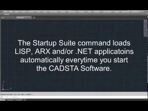 Load LISP, ARX, DBX, .NET apps in AutoCAD & AutoCAD LT automatically - YouTube