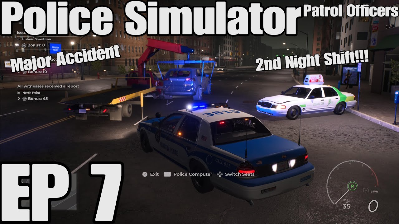 Police Simulator Patrol Officers EP 7 | 2nd Night Shift | PS5 4K ...