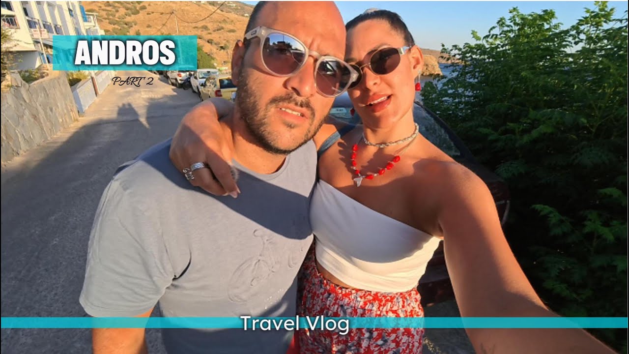 ANDROS VLOG PART2 - ΦΑΓΑΜΕ ΟΤΙ ΤΡΩΓΕΤΑΙ Christiana Michaela - YouTube
