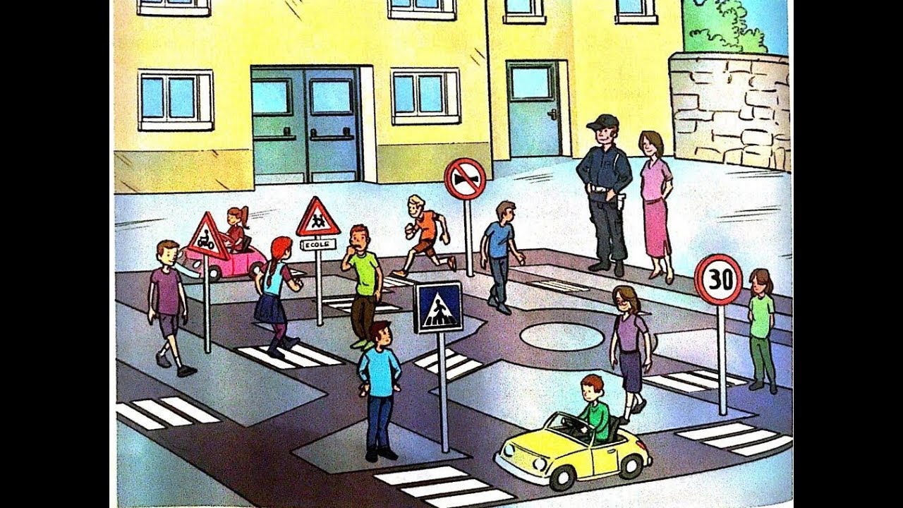 Sécurité routière et code de la route. dialogue 1 Unité 5. - YouTube