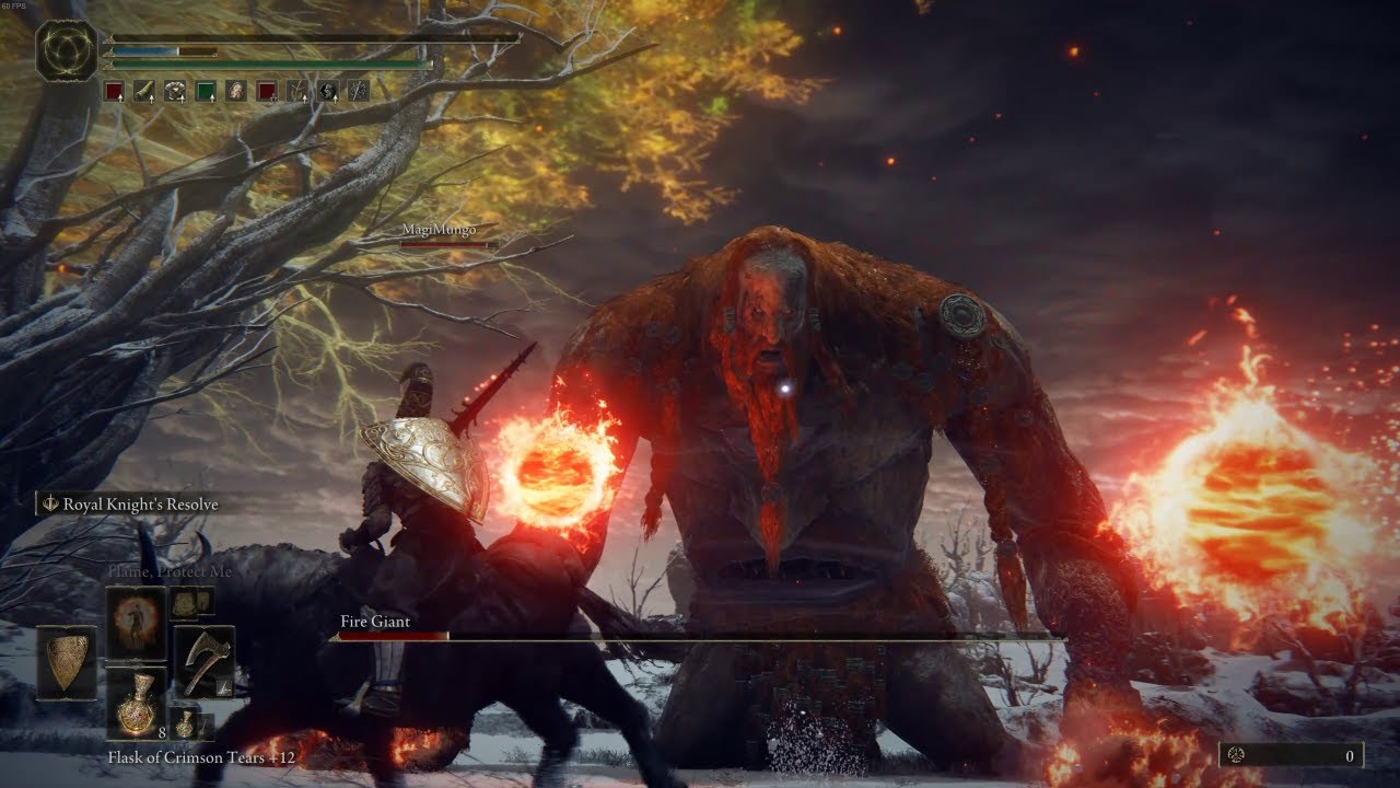 Elden Ring - Coop #38 (Fire Giant, God-Devouring Serpent, Rykard Lord ...