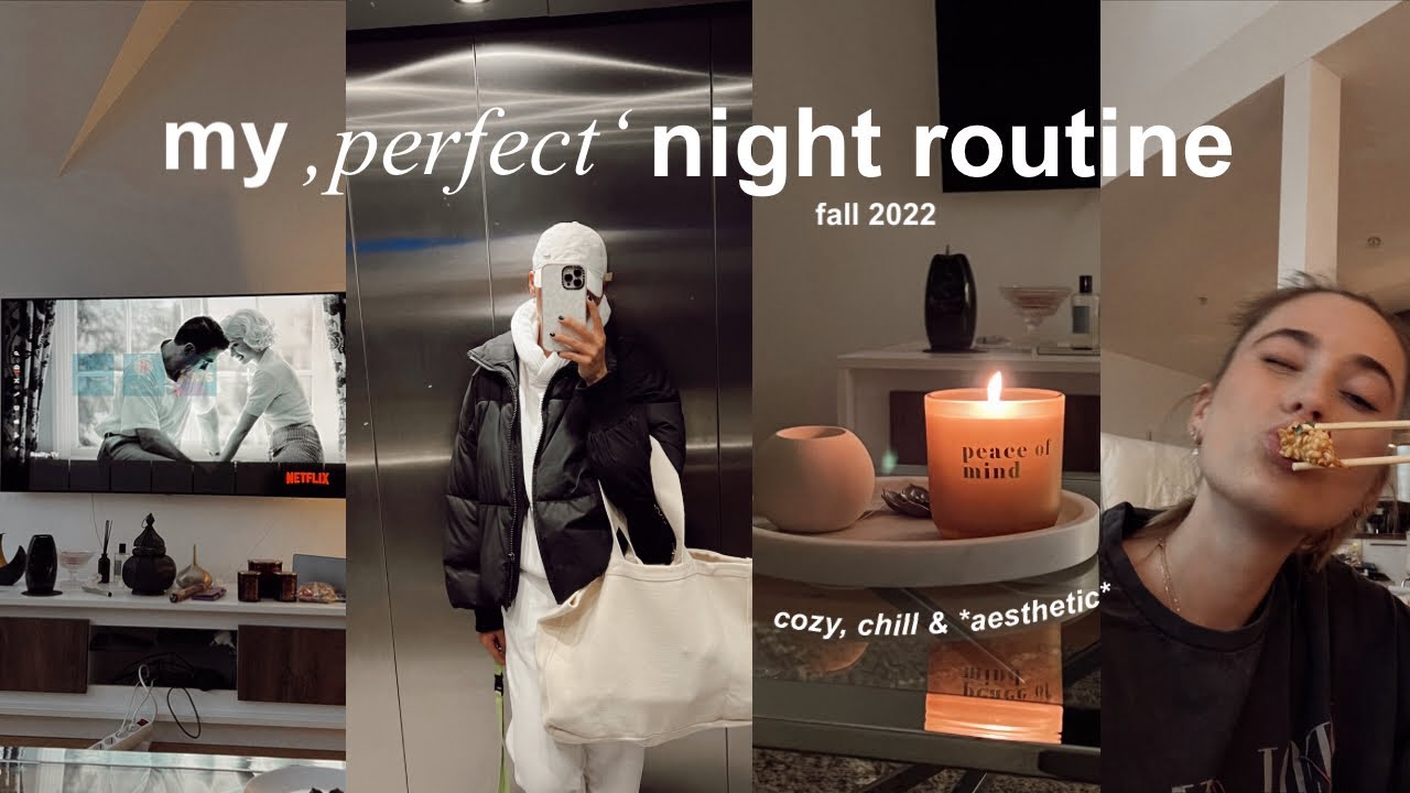 My Perfect Fall Night Routine Chill Cozy And Aesthetic Youtube