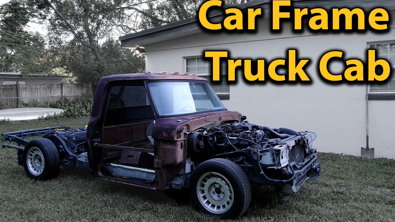 Truck Cab Dropped on a Car Frame? AUTOFUSION - YouTube