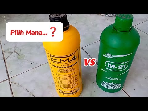Decomposer Pembenah Tanah Terbaik EM4 vs M21 - YouTube