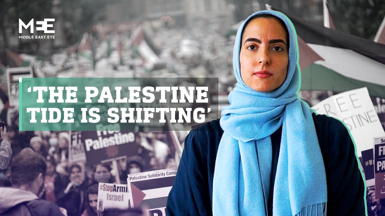 Sumaya Awad on the growing popularity of Palestinian activism - YouTube