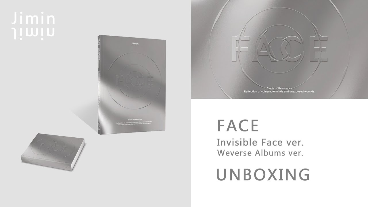 UNBOXING開箱：直面自我的專輯！BTS Jimin album-FACE - YouTube
