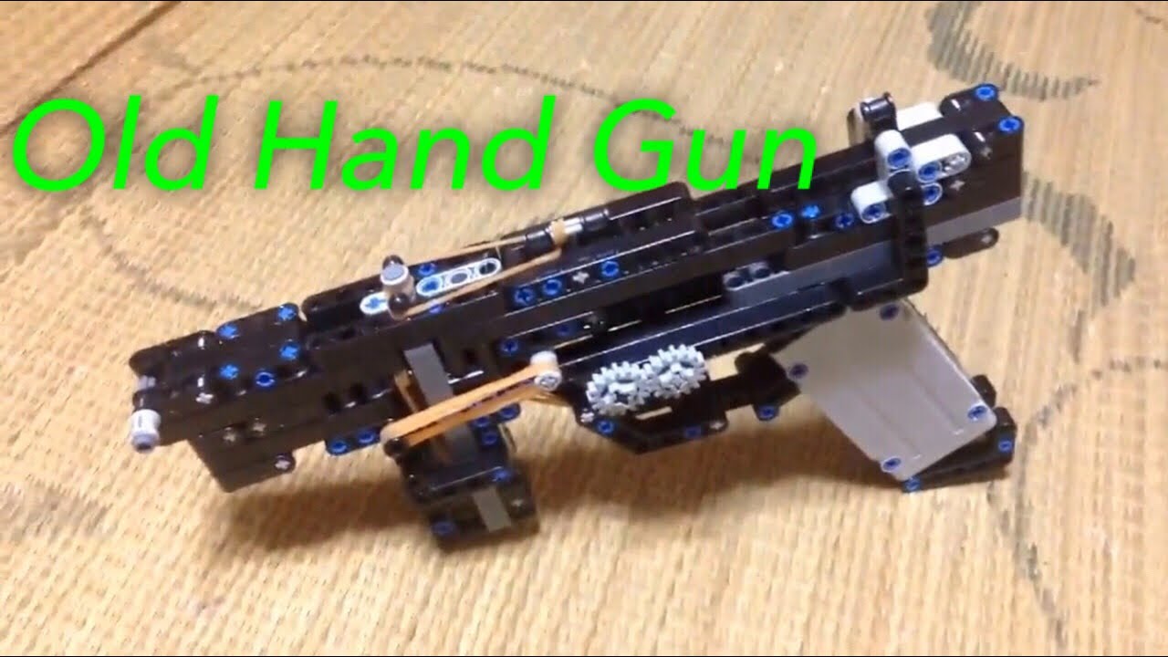 lego old hand gun - YouTube