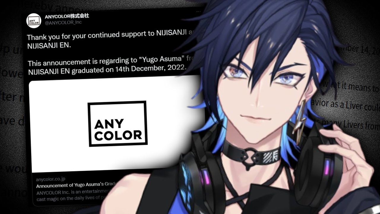 Yugo Asuma Has Graduated From Nijisanji - YouTube