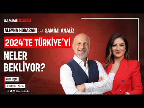 2024'te Türkiye'yi Neler Bekliyor? Türkiye'nin Astroloji Haritası Ne Diyor? Öner Döşer #astroloji