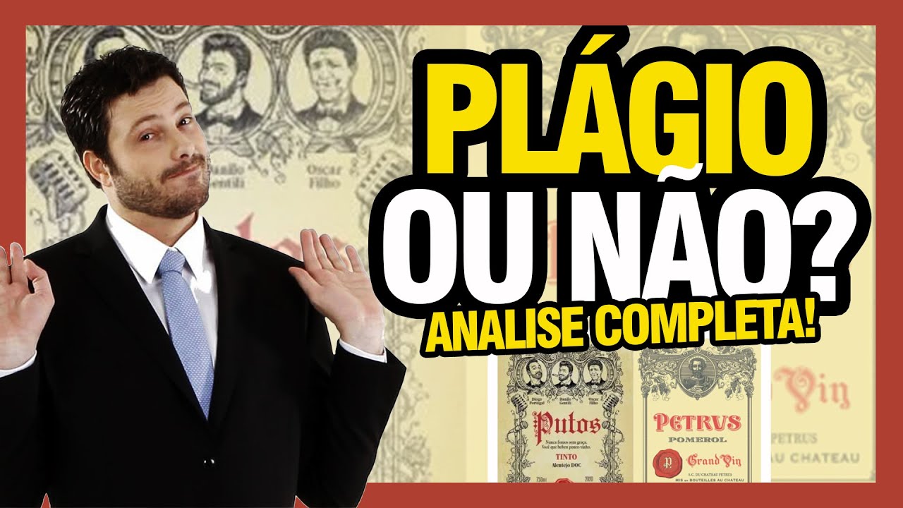 Plágio ou Coincidência? A Análise Gráfica do rotulo do vinho PUTUS ...