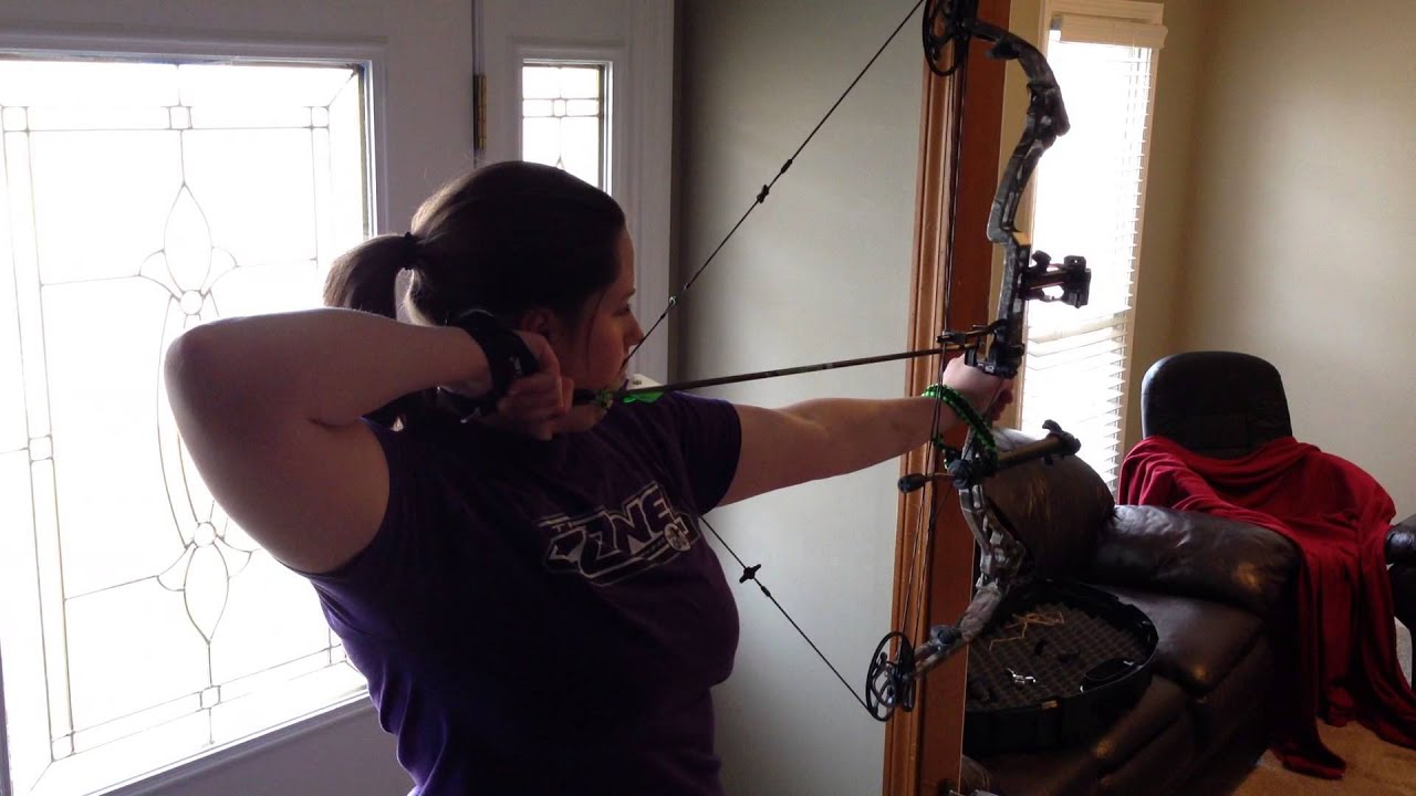 Beginning Archery Form Jan. 26th 2014. 2012 Elite Pure - YouTube