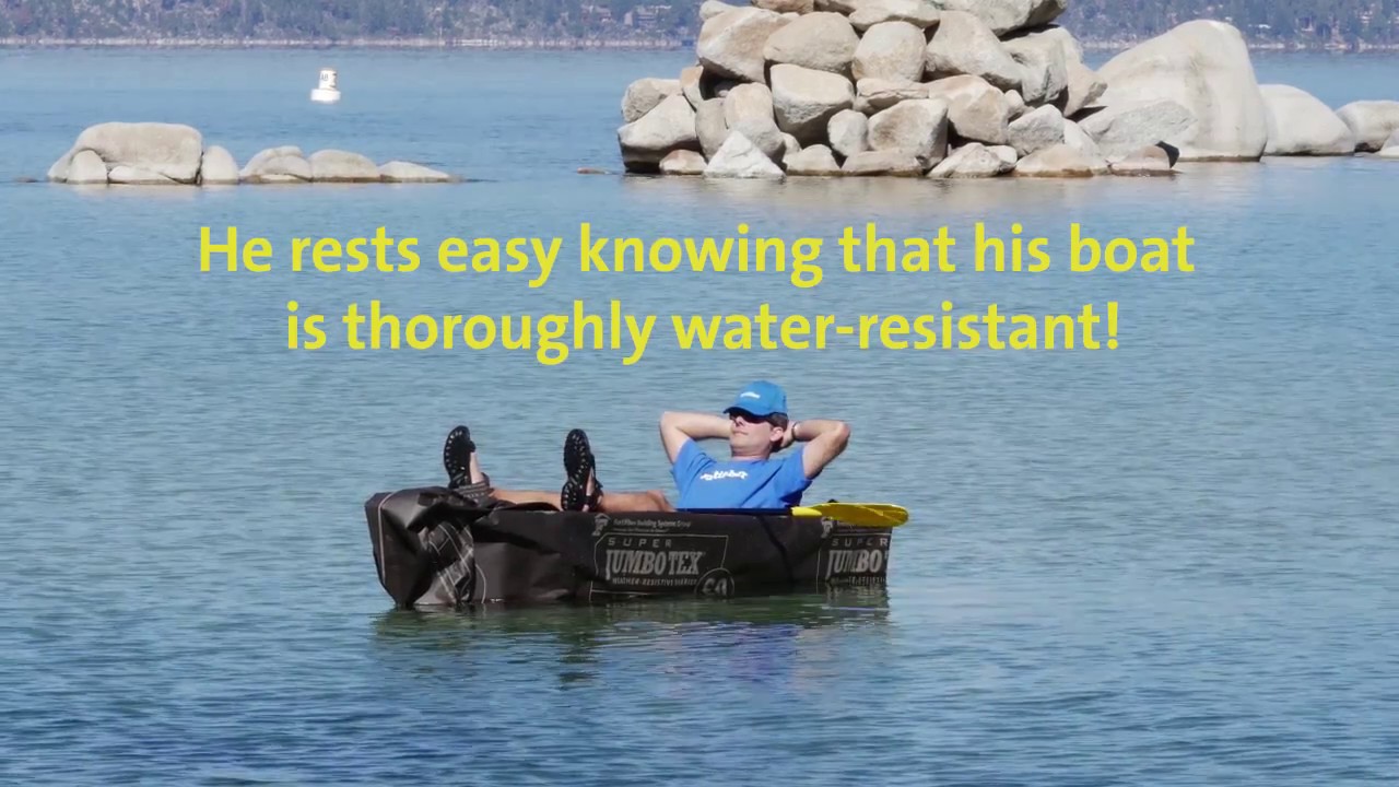 Amazing Boat Made of Jumbo Tex Building Paper - YouTube