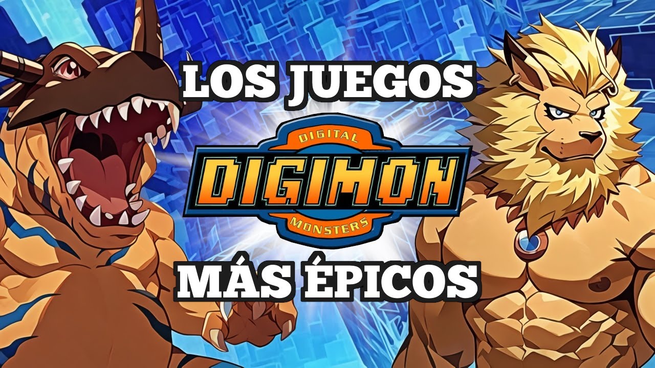 MEJORES JUEGOS de DIGIMON IMPRESCINDIBLES y CLÁSICOS - YouTube