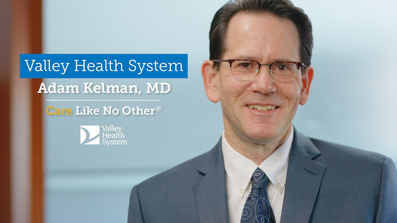 Adam Kelman, MD, Chief Endocrinologist, Valley Medical Group - YouTube