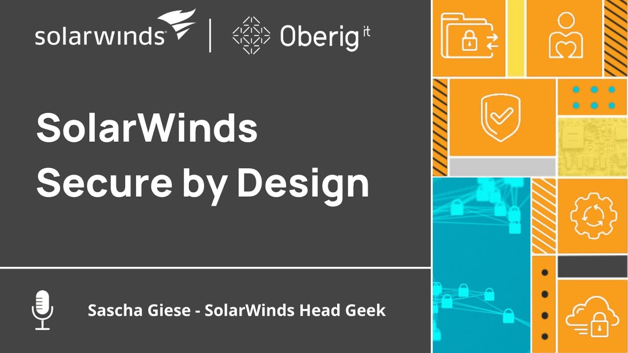 SolarWinds Secure by Design - YouTube