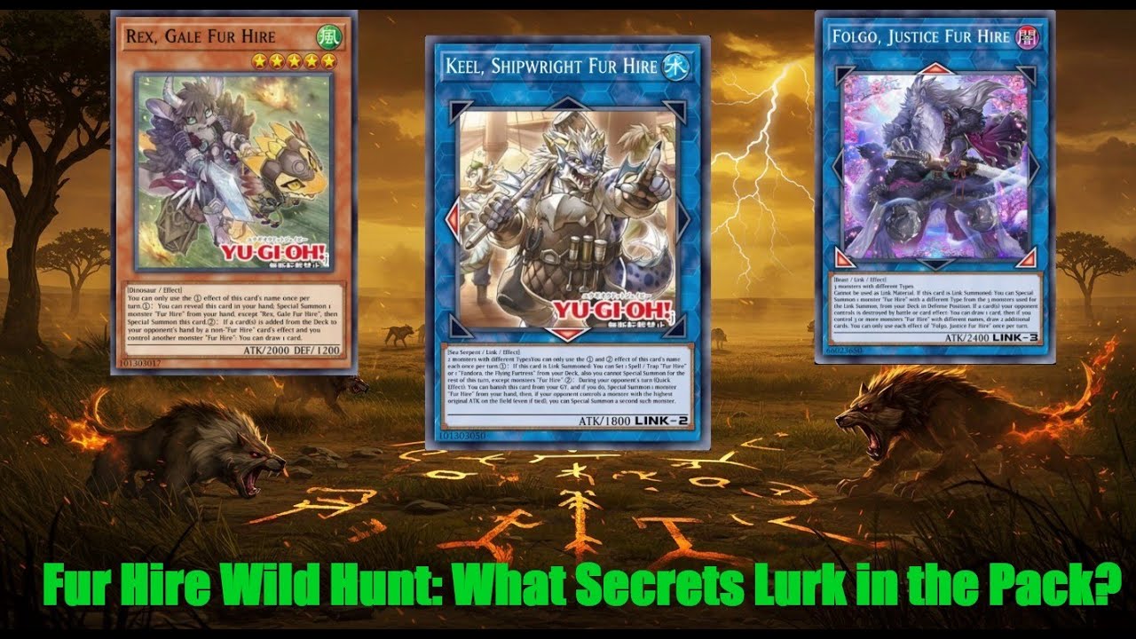 🐾MDPRO3, pure Fur Hire deck, Keel, Shipwright Fur Hire 🐾 #YuGiOh" [BPRO ...