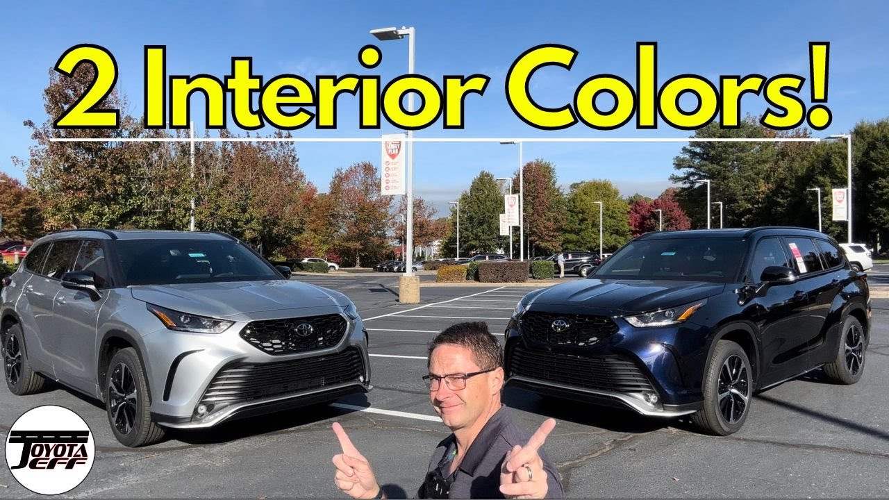 2022 Toyota Interior Colors