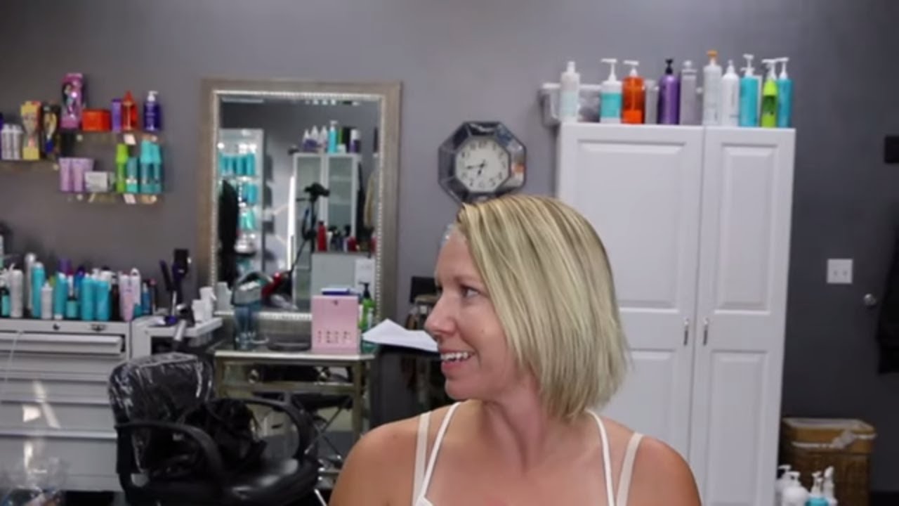Shannon 2 LV (pt 1): Blonde Shaved Undercut Pixie Cut (YT Original ...