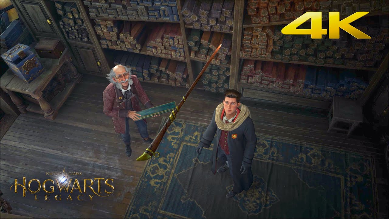 Hogwarts Legacy Getting New Wand 4K Scene - YouTube