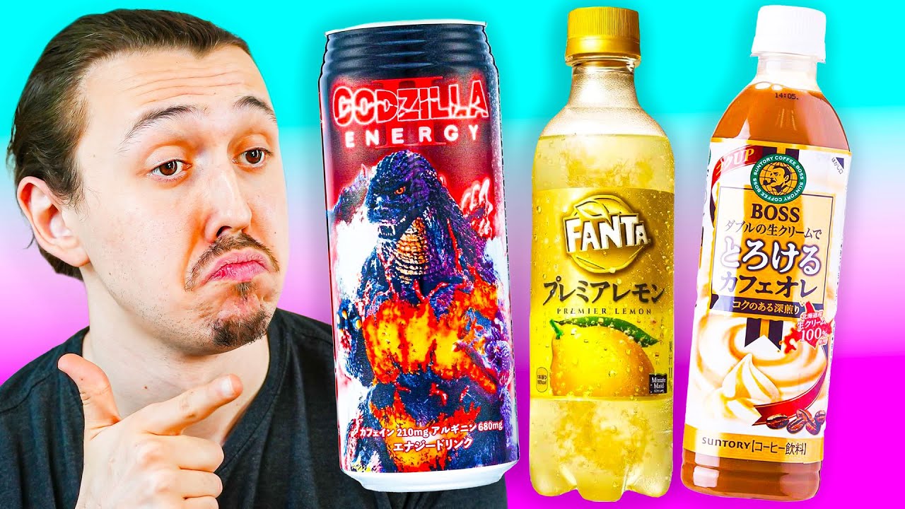 Ces boissons du Japon m'ont retourné le cerveau - YouTube