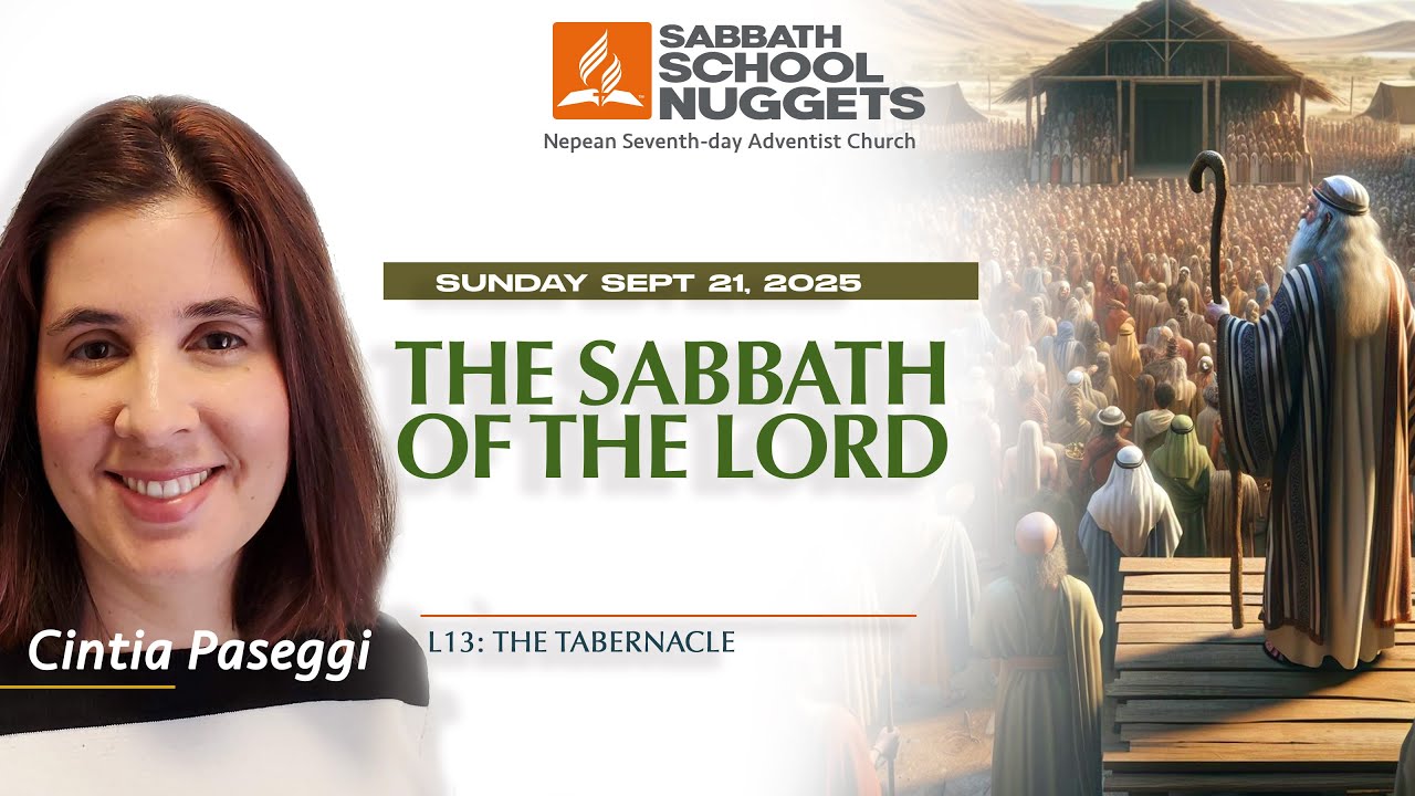 Lesson 13 - Sat.: The Tabernacle. & Sun.: The Sabbath of the Lord ...