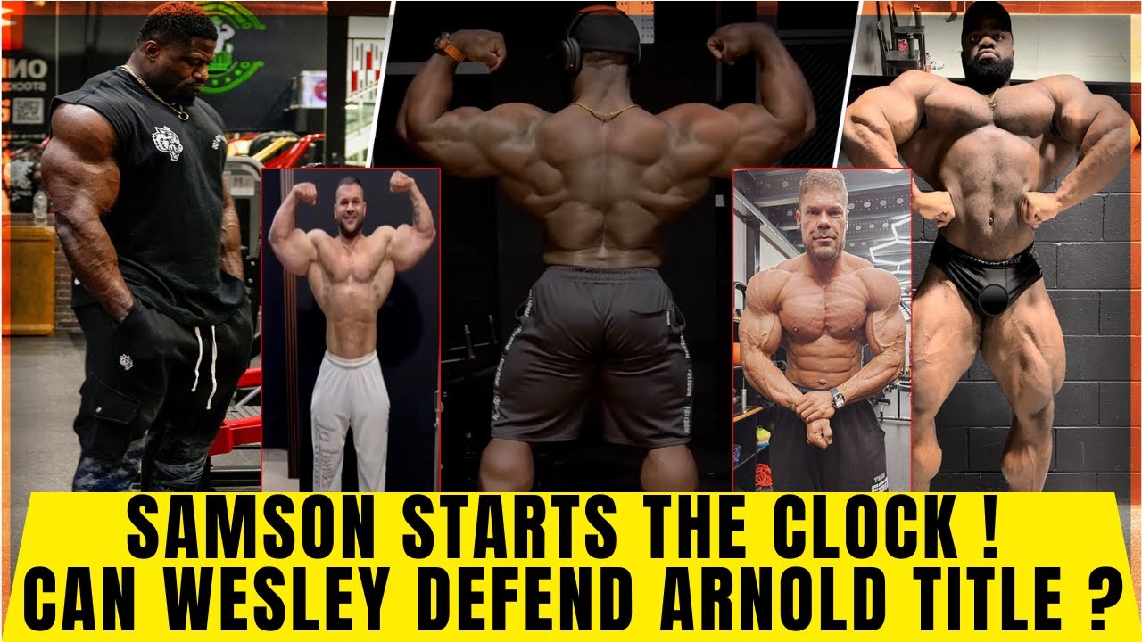 Samson Dauda starts the Clock for Arnold 2025 +Andrew Jacked ready to bring his best +Quinton ...