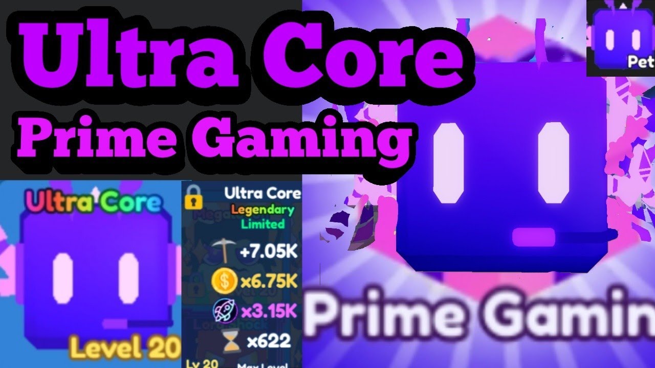 Showcasing The New Prime Gaming Pet *Ultra Core* In Mining Simulator 2 ...