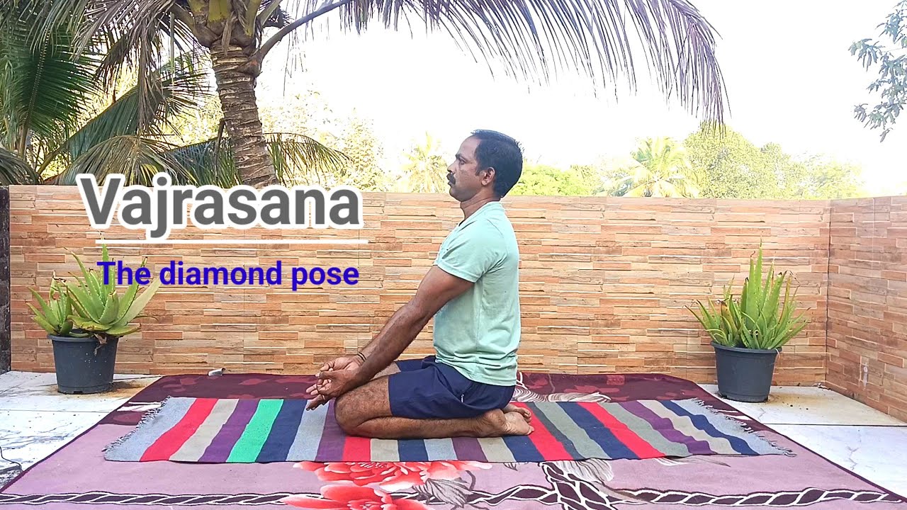 Vajrasana/the thunderbolt/the diamond pose/the sitting asana , தினம் ...