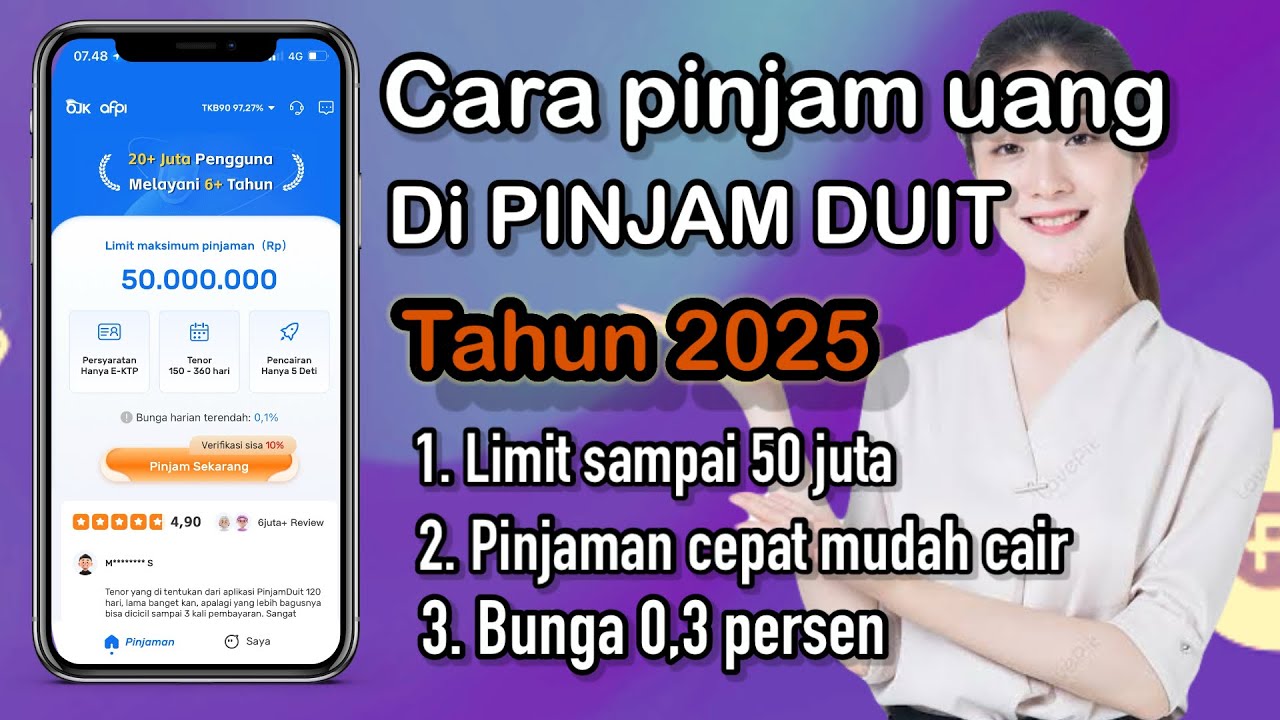 CARA PINJAM UANG DI APLIKASI PINJAM DUIT ll REVIEW APLIKASI PINJAMAN ...