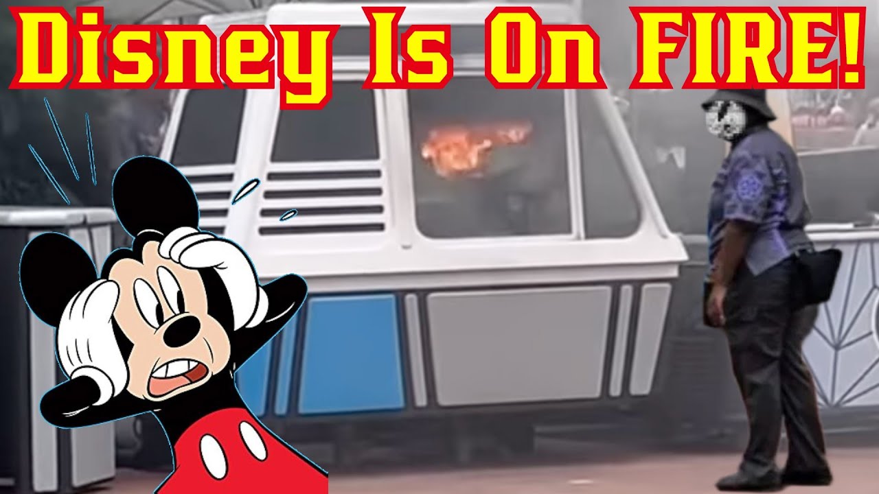 Disney Is In FLAMES As Another Fire Breaks Out At Walt Disney World's ...