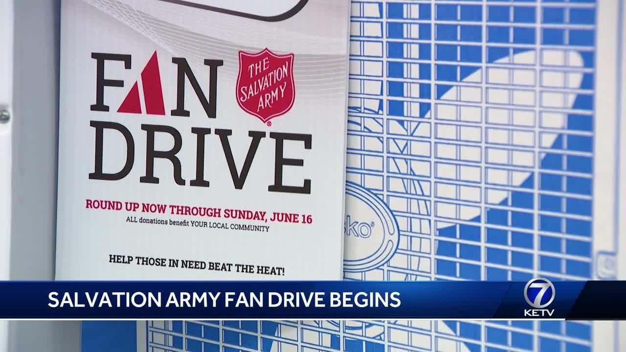 2024 Salvation Army Fan Drive looks for donations as summer heat makes ...
