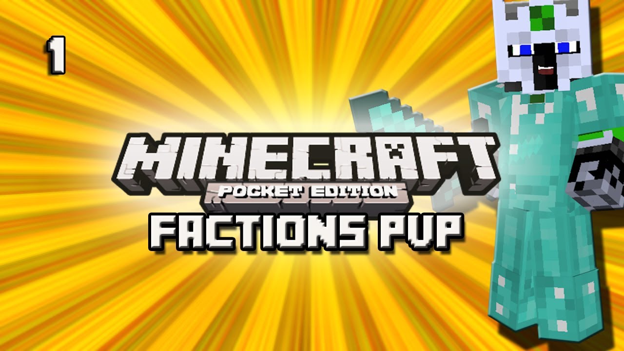 Minecraft Pocket Edition: Factions PVP - Ep.1 CHEATER! - YouTube