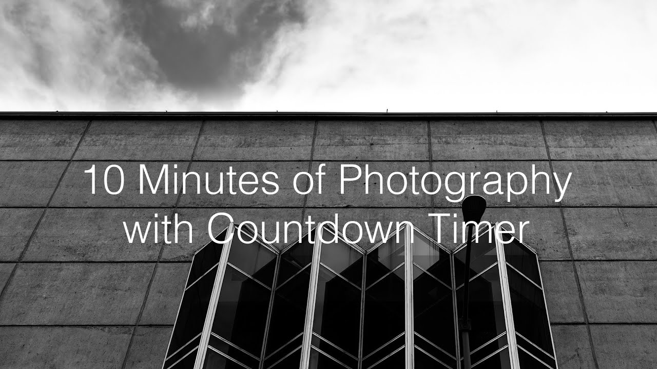 10 Minutes of Photography with Countdown Timer - YouTube