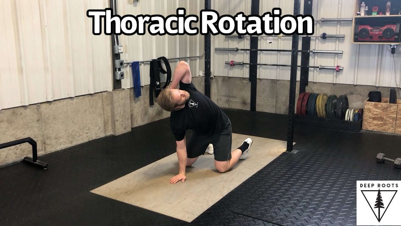 Thoracic Rotation - YouTube