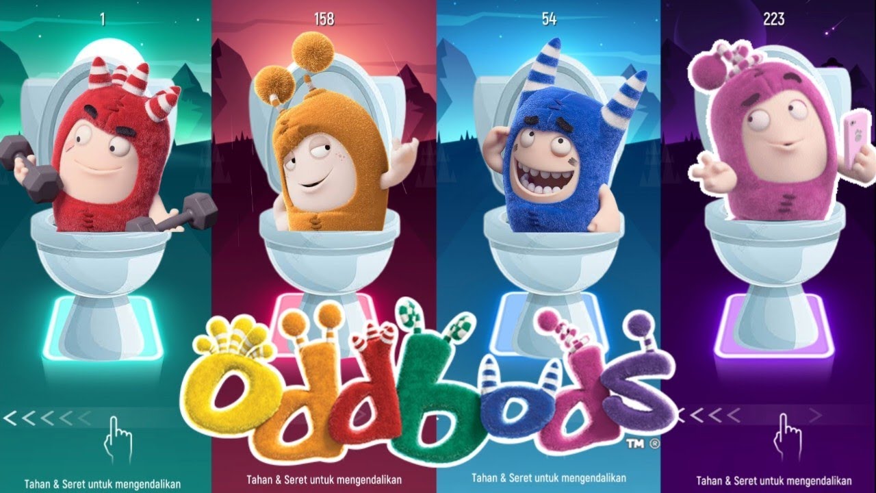 Oddbods Zee 🎶 Oddbods Fuse 🎶 Oddbods Bubbles 🎶 Oddbods Jeff ♥️ Who The ...